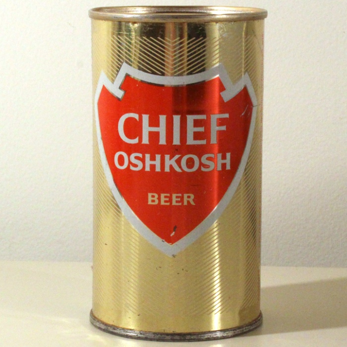 Chief Oshkosh Beer 049-26 at Breweriana.com