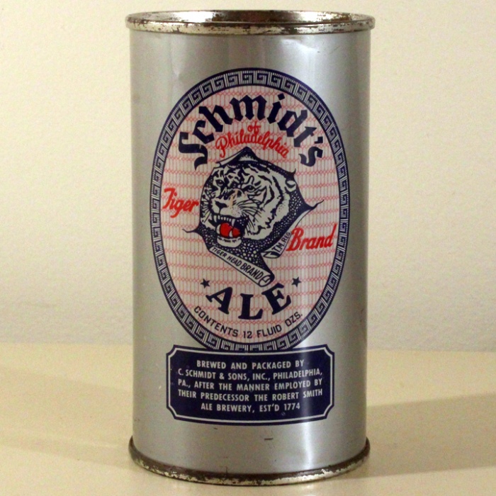 Schmidt's Tiger Brand Ale 131-26 at Breweriana.com