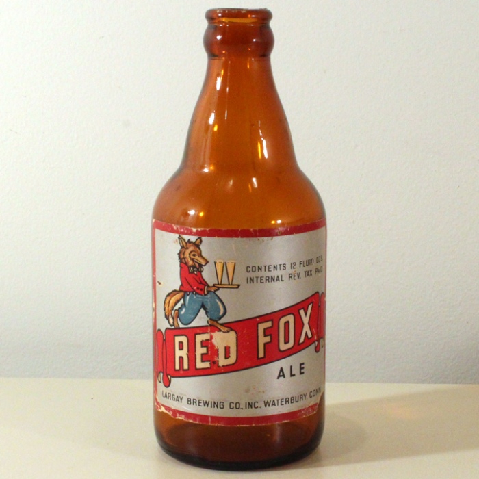 Red Fox Ale Steinie at Breweriana.com