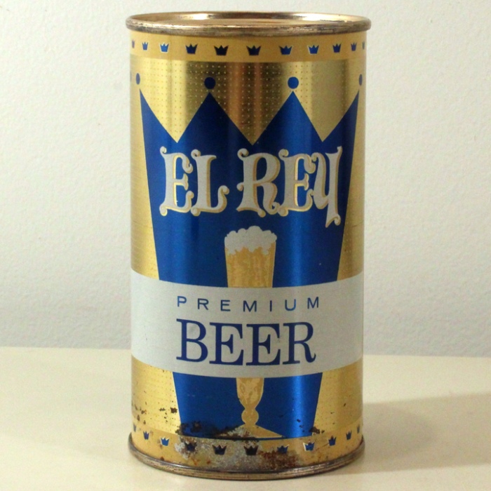 El Rey Premium Beer 059-25 at Breweriana.com