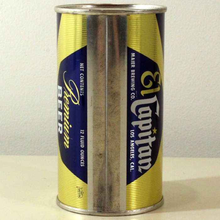 El Capitan Premium Beer 059-18 at Breweriana.com