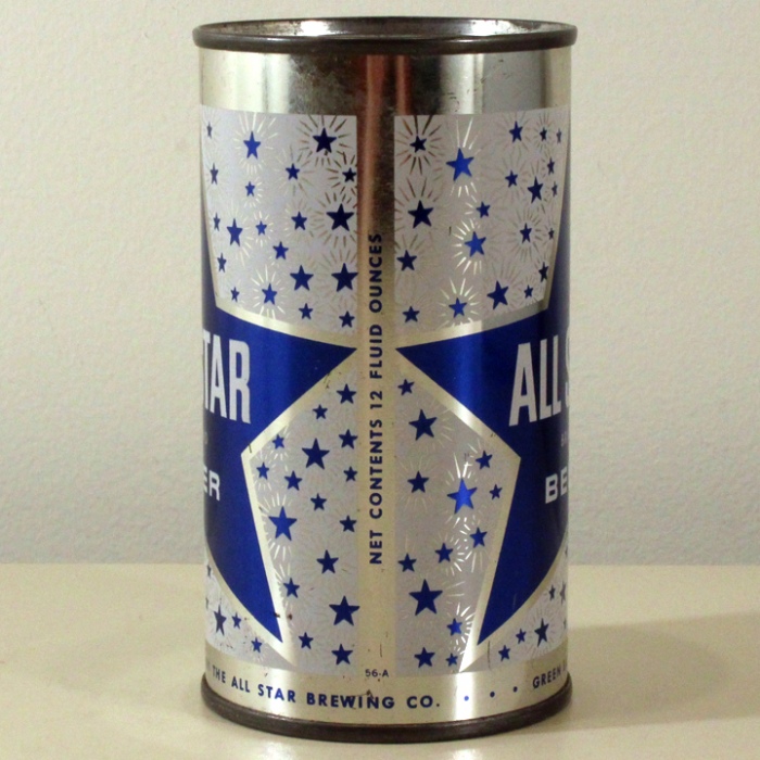 All Star Brand Beer 029-33 at Breweriana.com