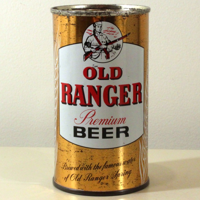 Old Ranger Premium Beer 107-39 at Breweriana.com