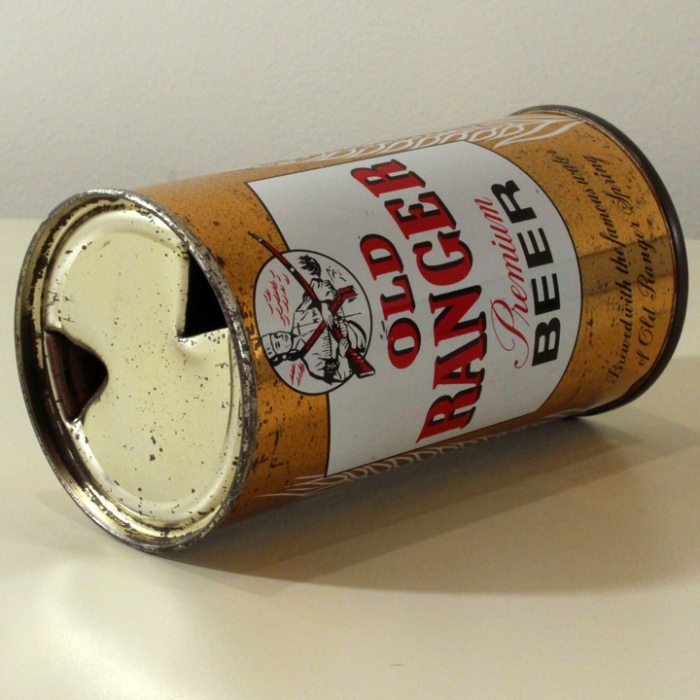 Old Ranger Premium Beer 107-39 at Breweriana.com