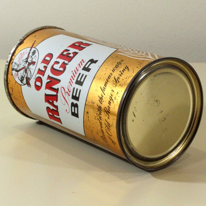 Old Ranger Premium Beer 107-39 at Breweriana.com