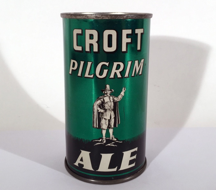 Croft Pilgirm Ale Can 193 at Breweriana.com