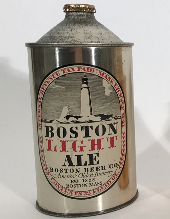 Boston Light Ale Quart 203-16 at Breweriana.com