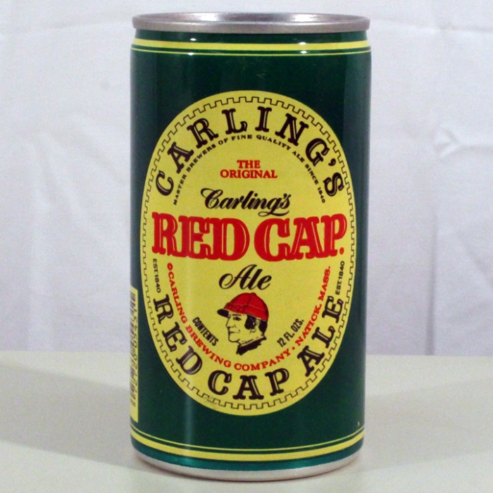 Carling's Red Cap Ale 112-40 at Breweriana.com