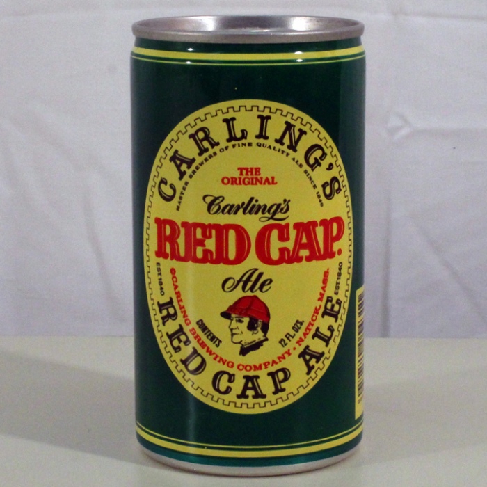 Carling's Red Cap Ale 112-40 at Breweriana.com
