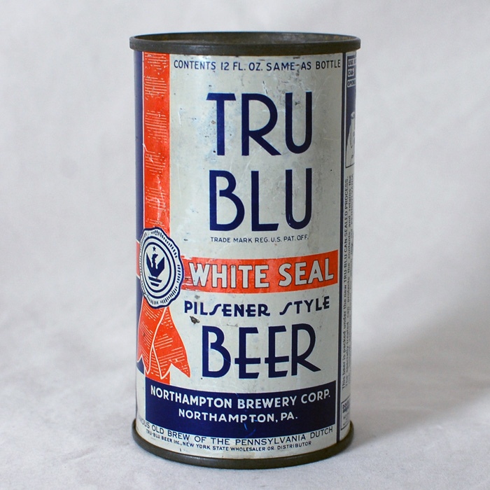 Tru Blu White Seal WHITE 812 at Breweriana.com