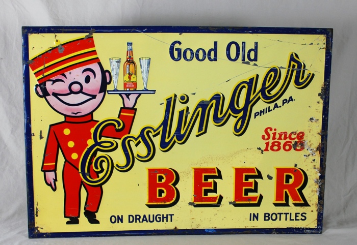 Esslinger Beer On Draught In Bottles at Breweriana.com