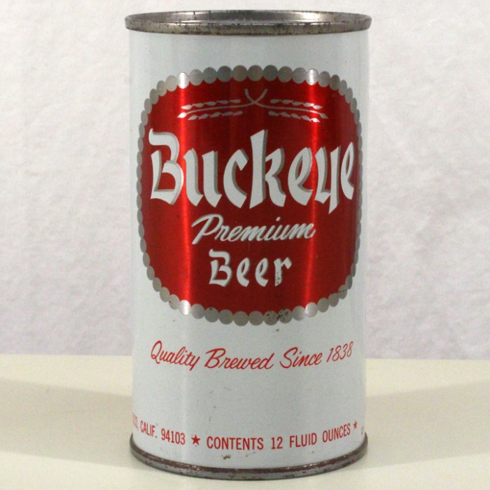 Buckeye Premium Beer (San Francisco) 043-05 at Breweriana.com