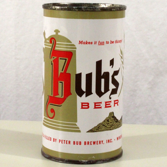Bub's Beer 043-02 at Breweriana.com