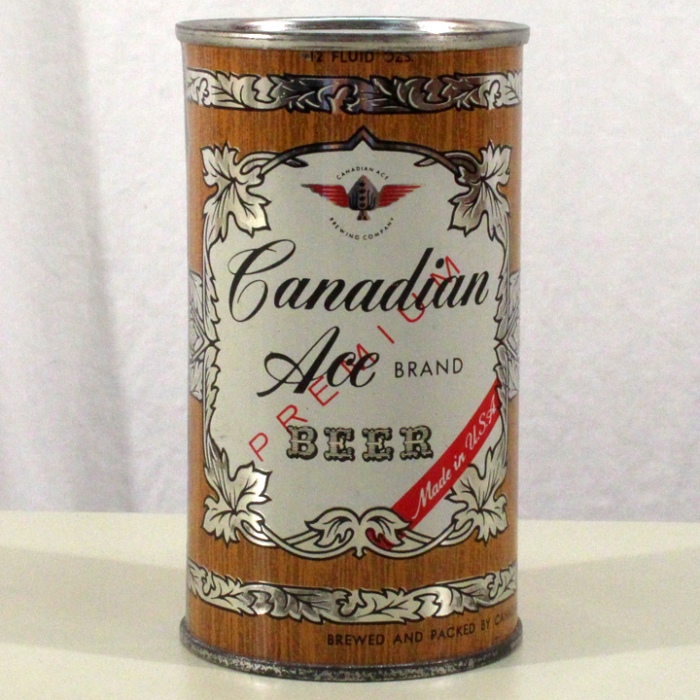 Canadian Ace Brand Premium Beer 048-13 at Breweriana.com