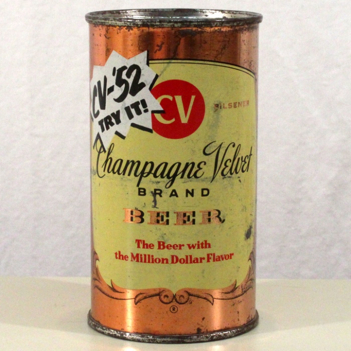 Champagne Velvet Brand Beer 048-33 at Breweriana.com