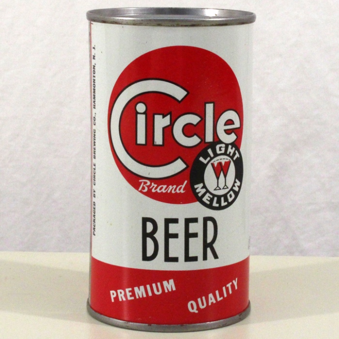 Circle Brand Light Mellow Beer 049-29 at Breweriana.com