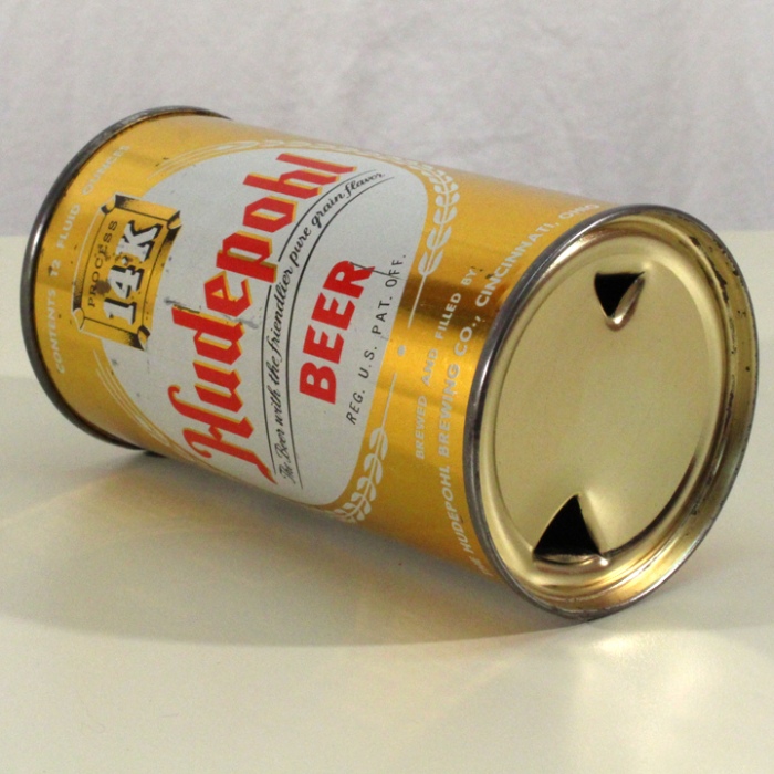 Hudepohl 14K Beer 084-15 at Breweriana.com