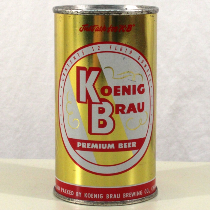 Koenig Brau Premium Beer 088-31 at Breweriana.com