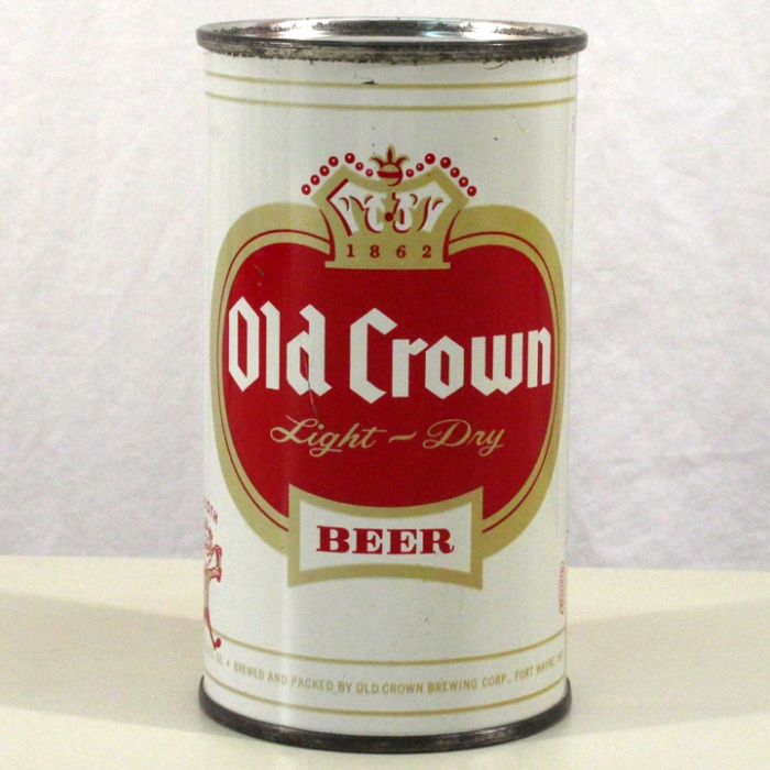 Old Crown Light Dry Beer 105-22 at Breweriana.com
