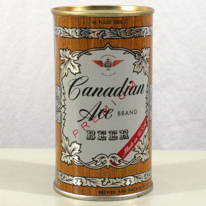 Canadian Ace Brand Premium Beer 048-11 at Breweriana.com