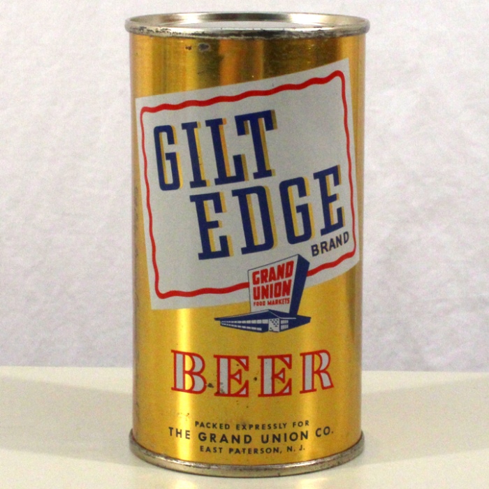 Gilt Edge Brand Beer 069-33 at Breweriana.com