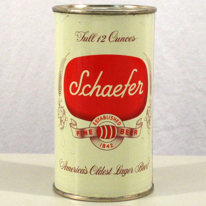Schaefer Fine Beer 127-34 at Breweriana.com