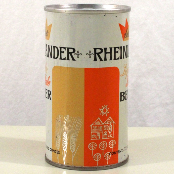 Rheinlander Light Pale Beer 124-28 at Breweriana.com