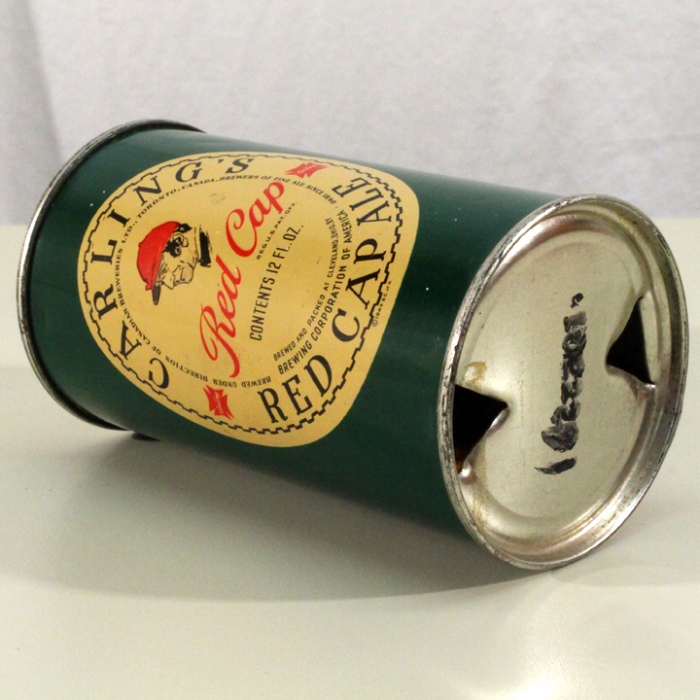 Carling's Red Cap Ale 119-12 at Breweriana.com