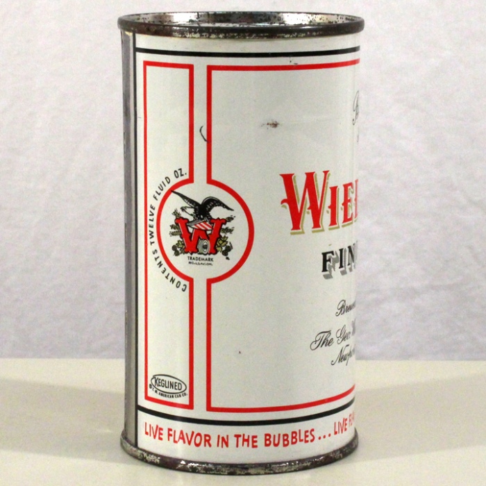 Wiedemann Fine Beer 145-35 at Breweriana.com