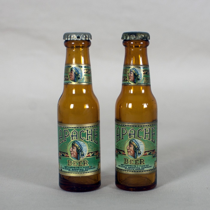 Apache Mini Beer Bottle at Breweriana.com