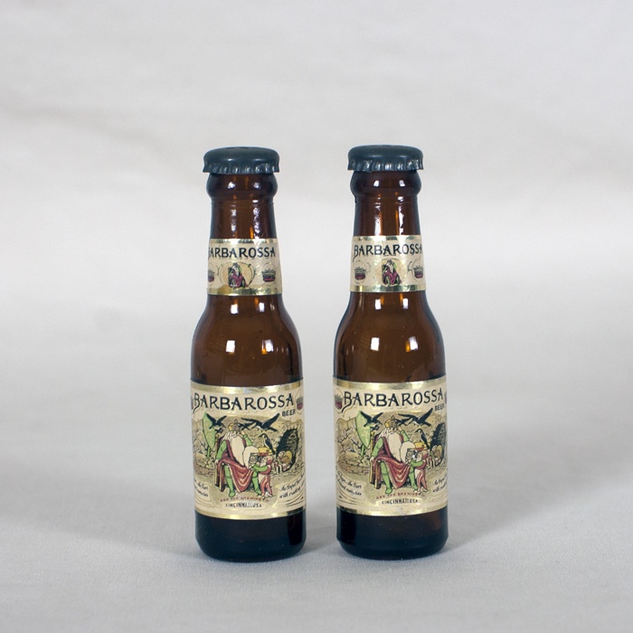 Barbarossa Mini Beer Bottles at Breweriana.com