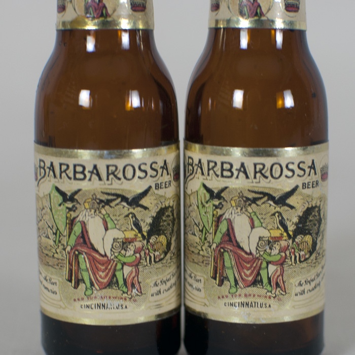 Barbarossa Mini Beer Bottles at Breweriana.com