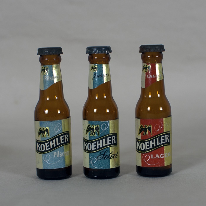 Koehler Lager, Pilsener & Select Mini Set at Breweriana.com