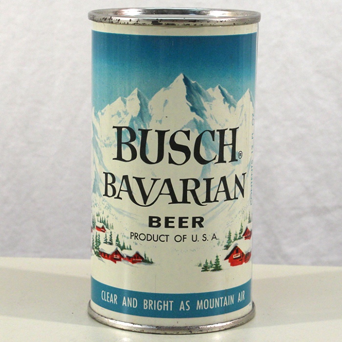 Busch Bavarian Beer (Green Trees) 047-21 at Breweriana.com