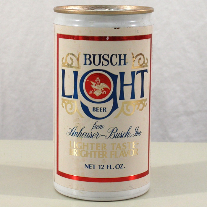 Busch Light Beer (Test Can) 228-37 at Breweriana.com