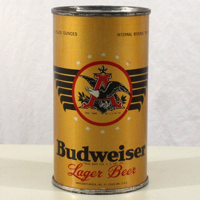 Budweiser Lager Beer 153 at Breweriana.com