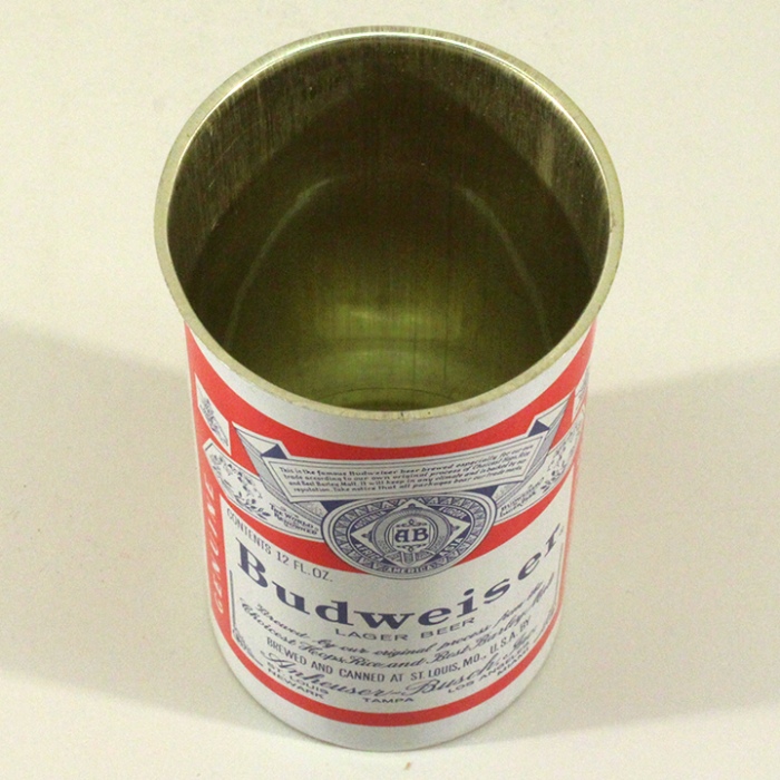 Budweiser Lager Beer (Test Can) NL at Breweriana.com