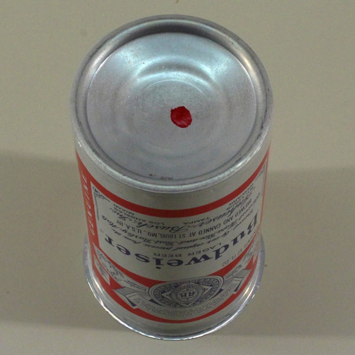 Budweiser Lager Beer (Test Can) NL at Breweriana.com