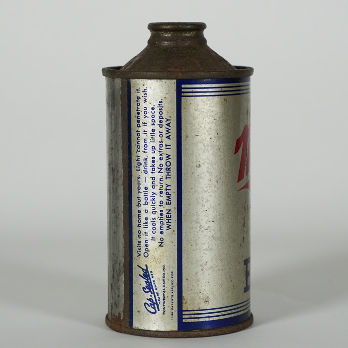 Maier Export Beer Cone Top Can at Breweriana.com