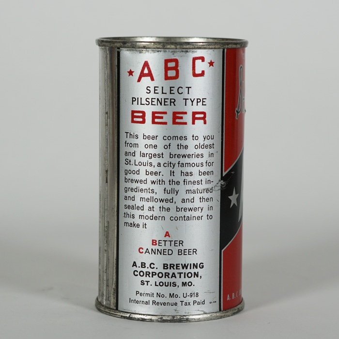 St. Louis ABC Beer Can 4 at Breweriana.com