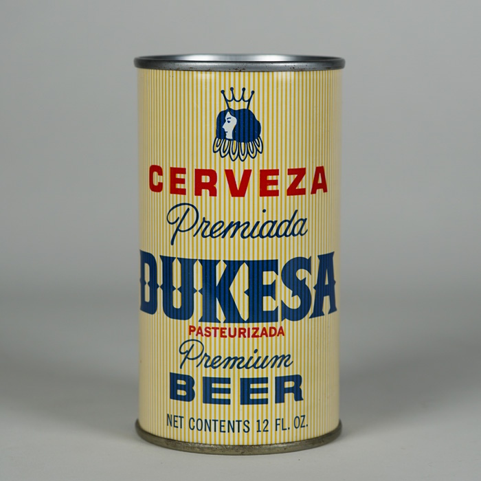 Dukesa JUICE TAB Cerveza Can 60-25 at Breweriana.com