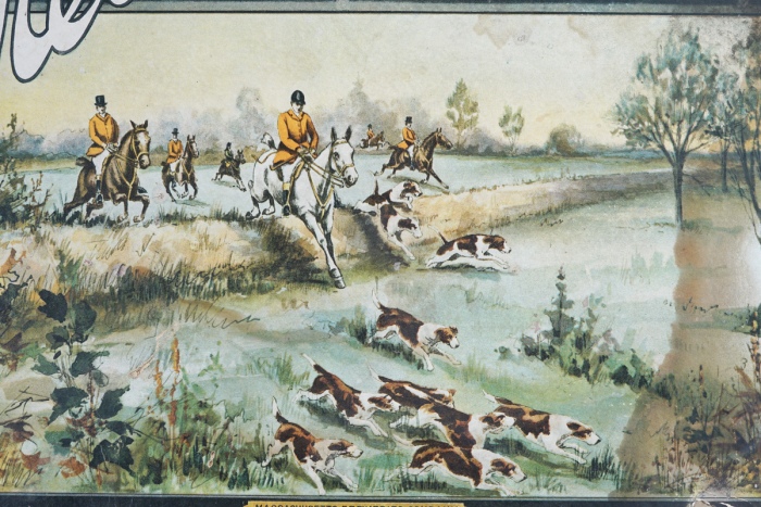 Red Fox Ale Diecut Sign at Breweriana.com