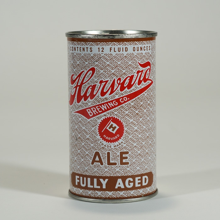 Harvard Fully Aged Ale Can 80-27 IRTP at Breweriana.com