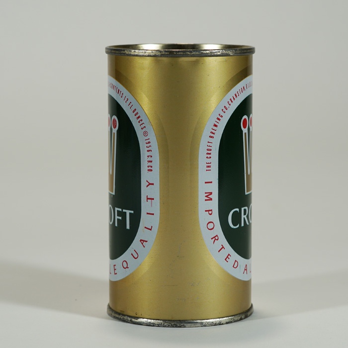 Croft Imported Ale Can 52-35 ENAMEL at Breweriana.com