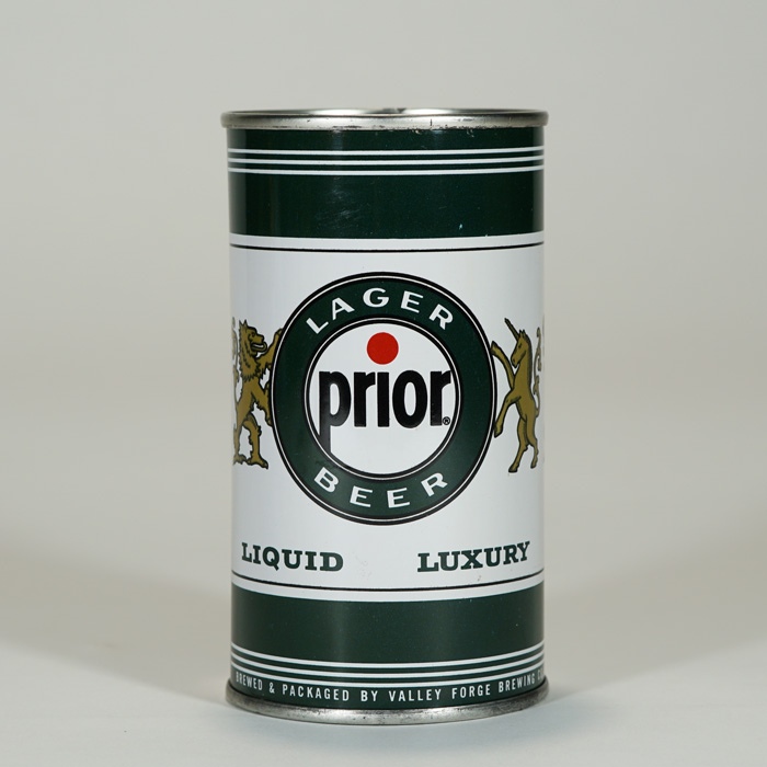 Prior Liquid Luxury Beer Can 117-06 at Breweriana.com