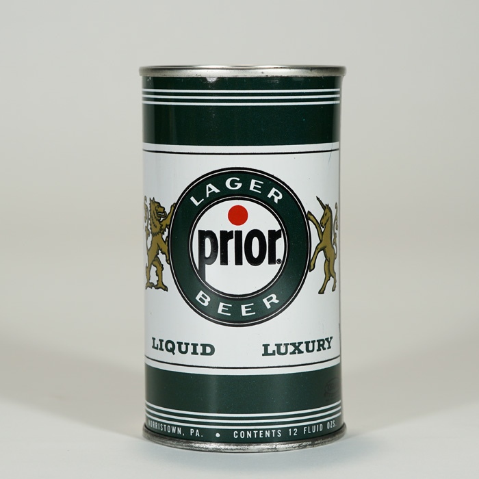 Prior Liquid Luxury Beer Can 117-06 at Breweriana.com