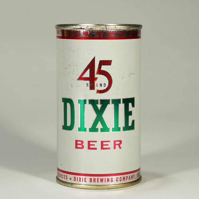 Dixie 45 Beer Can 53-40 at Breweriana.com