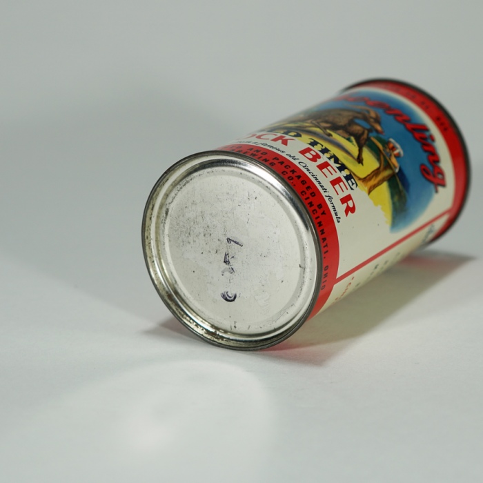 Schoenling Old Time Bock Beer Can 132-03 at Breweriana.com
