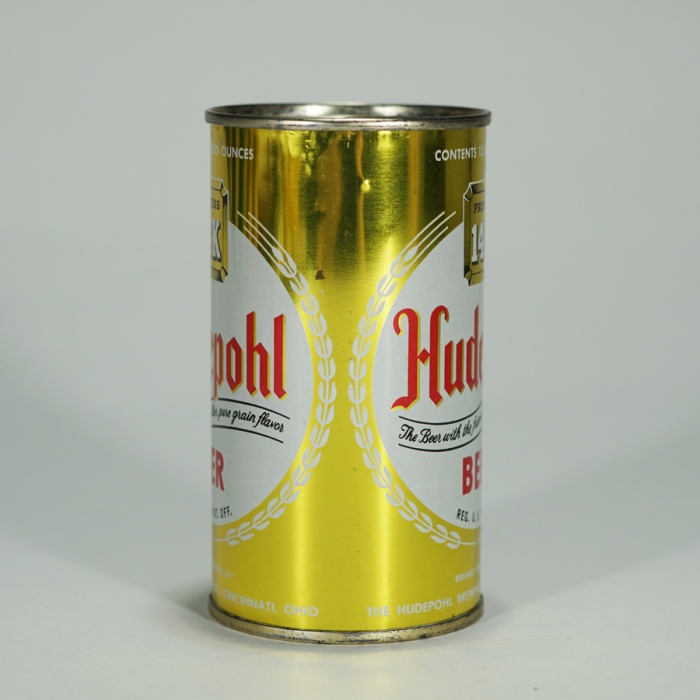 Hudepohl 14k Beer Can 84-15 at Breweriana.com