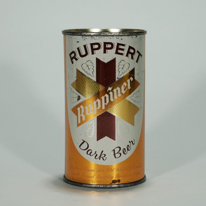 Ruppert Ruppiner Dark Beer Can 126-36 at Breweriana.com